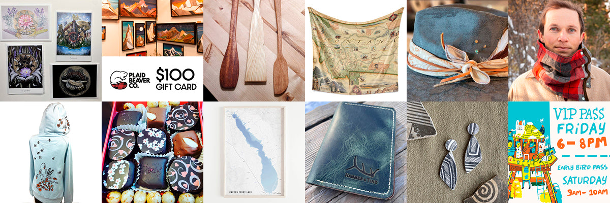 2022 Helena Holiday MADE fair Artist Giveaway - handMADE Montana