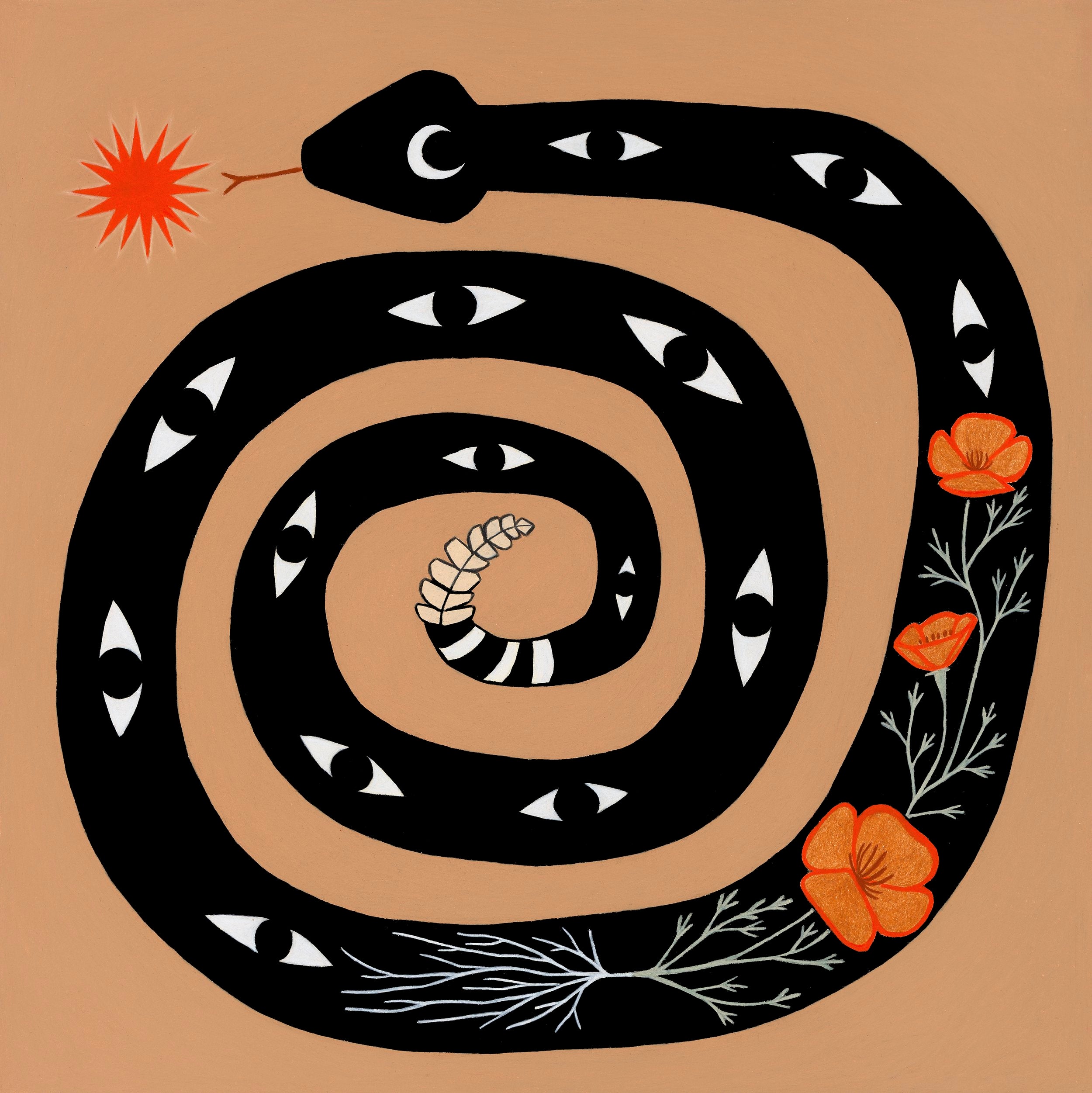 snake eat sun - handMADE Montana